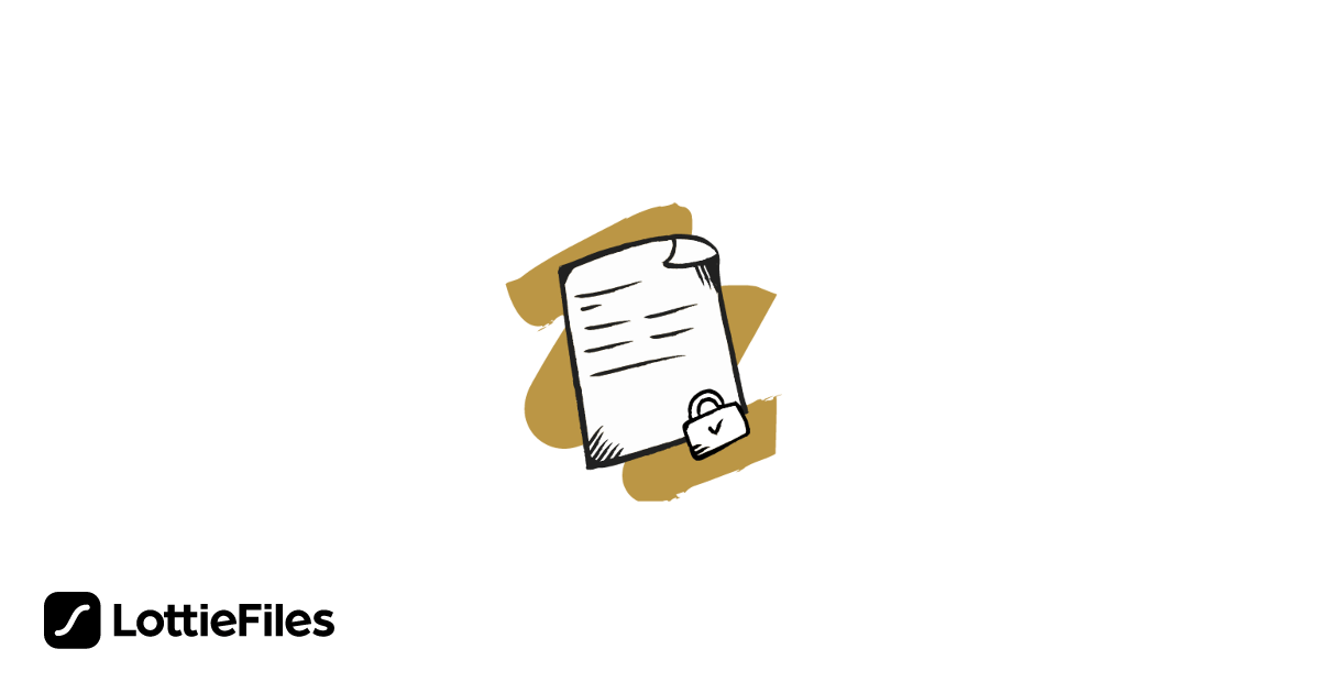 Free Secure Documents Animation by Emily | LottieFiles Free Secure Documents Animation by Emily | LottieFiles