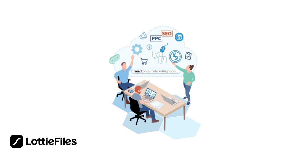 Free Digital Marketing Animation by Aexr Graphics | LottieFiles