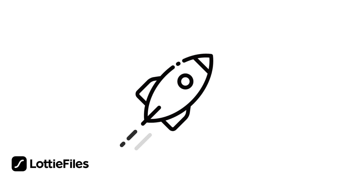 Free Animated Rocket Icon Animation by Ronak Laungani | LottieFiles