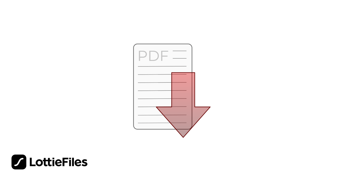 Free Plik PDF Animation by Bohusz | LottieFiles
