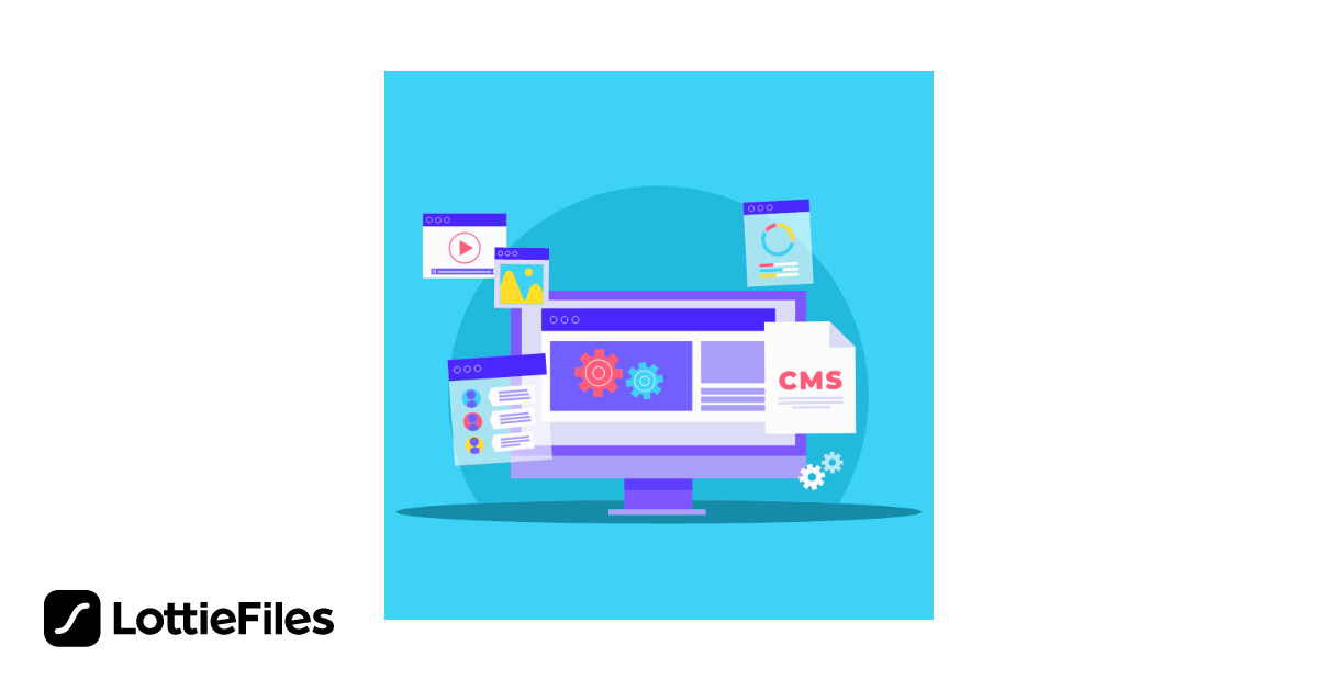 CMS monitor by Priyanshu Rijhwani - LottieFiles