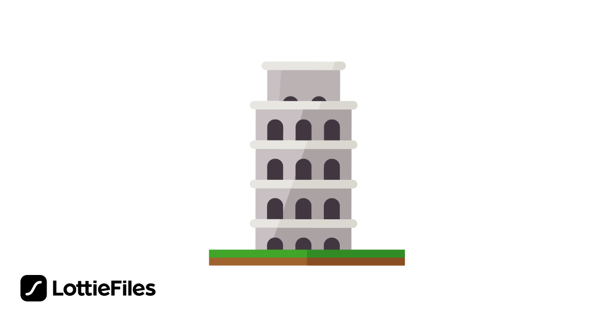 Free leaning tower Animation by Aexr Graphics | LottieFiles