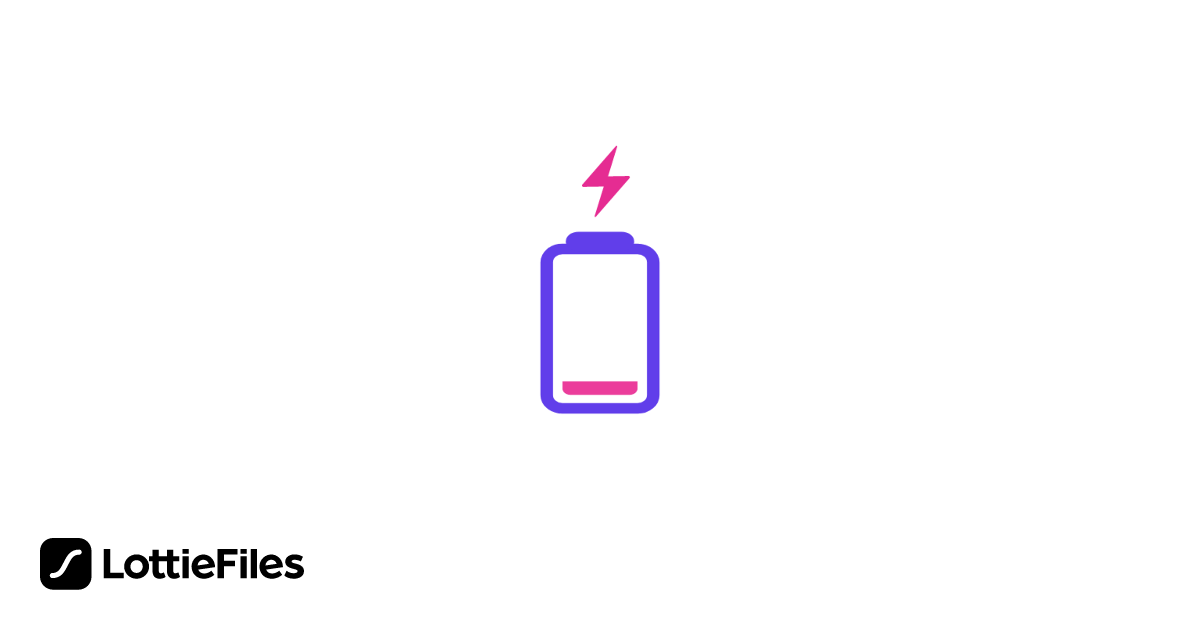 Free Low battery animation Animation by Nohe pc | LottieFiles