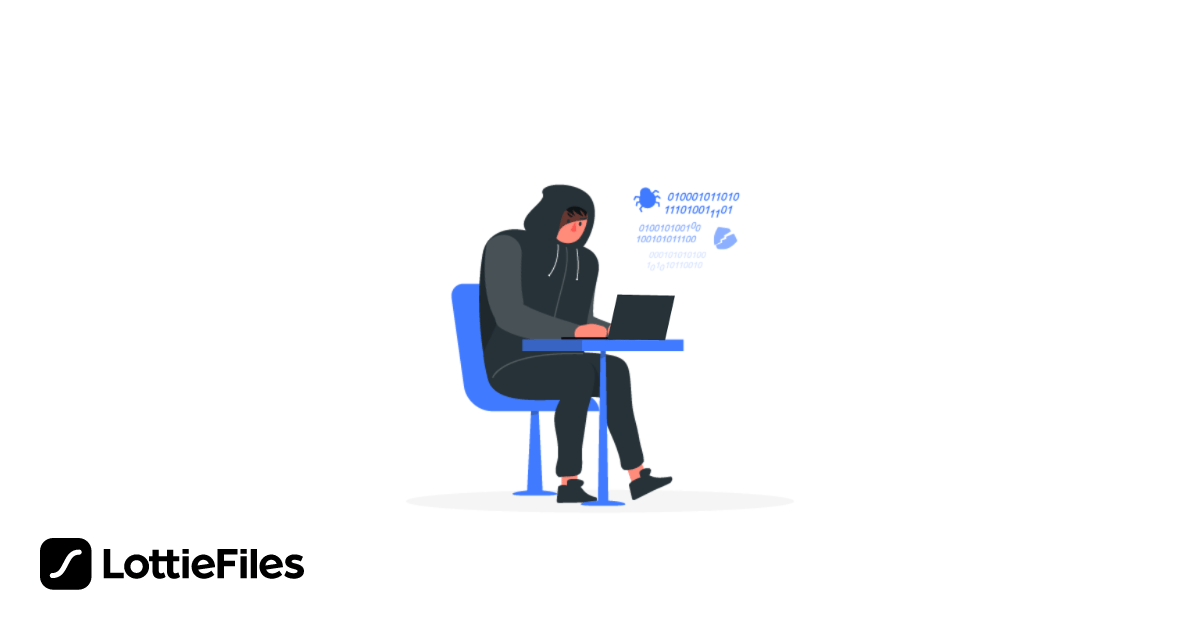 Free Hacker Animation by Kishor A | LottieFiles