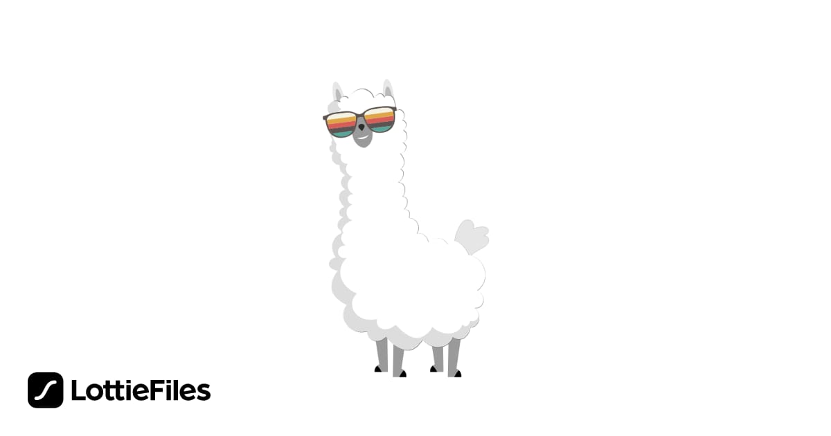 Free Dancing llama Animation by Alexander Rozhkov Rozhkov | LottieFiles