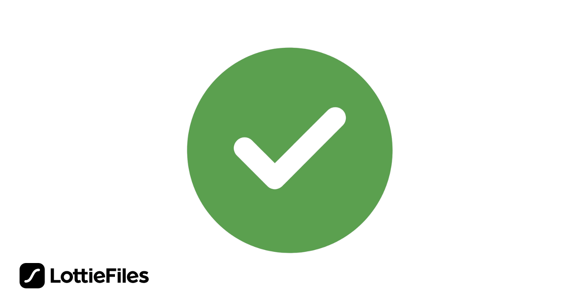 Free Tick Pop up Animation by Riddhi M | LottieFiles