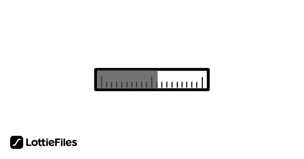 Free Ruler increasing in size Animation by Agnes Alpar | LottieFiles