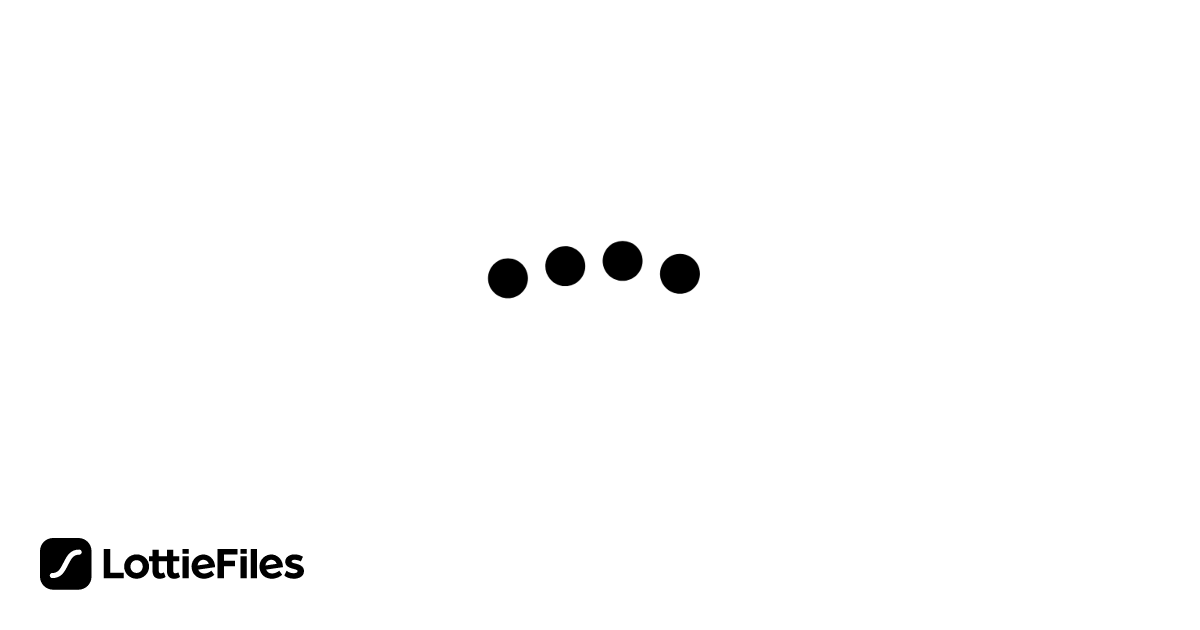 Free Loading dots Animation by Andrii Boiko | LottieFiles