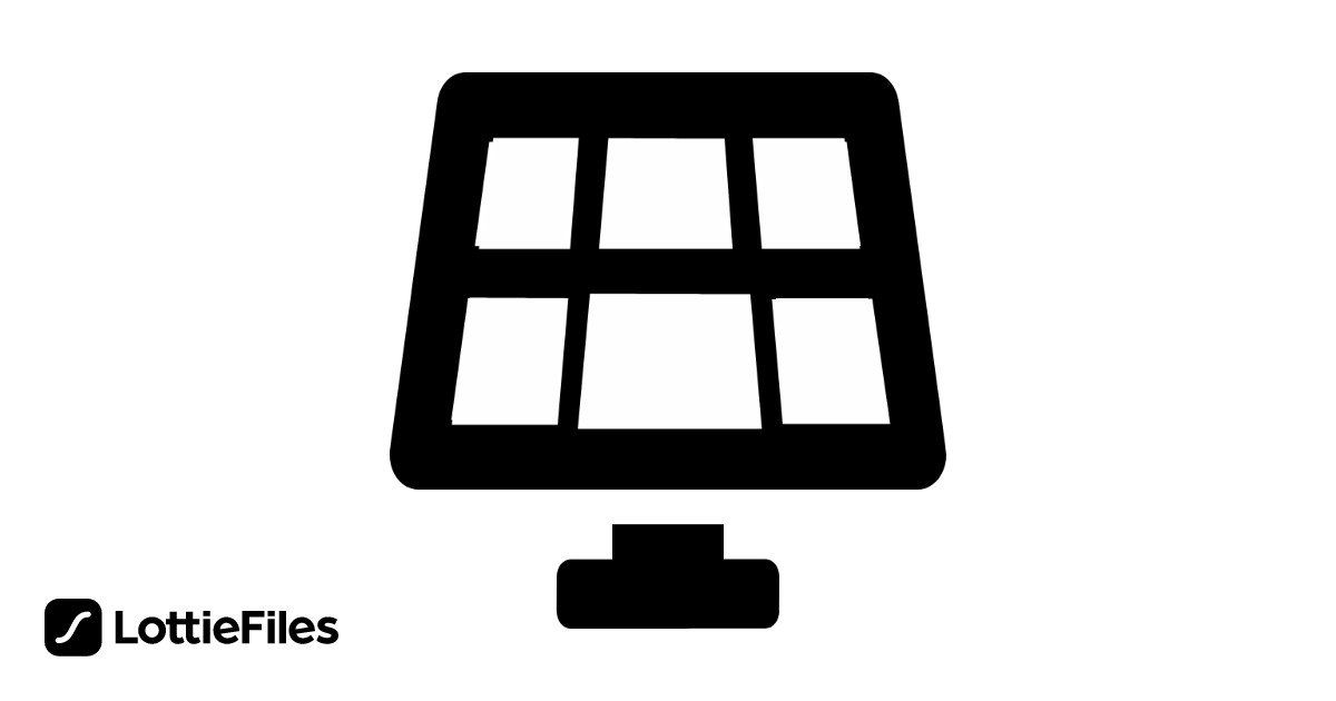 Free Solar panel animation Animation by Agnes Alpar | LottieFiles