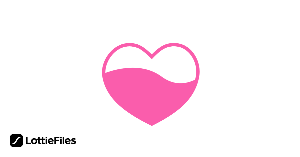 Free Beating Loading Heart Animation by Diana B | LottieFiles