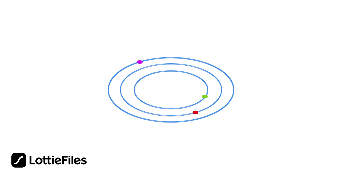 Free Colorful Orbit Animation by Jonathan R. Holeton | LottieFiles