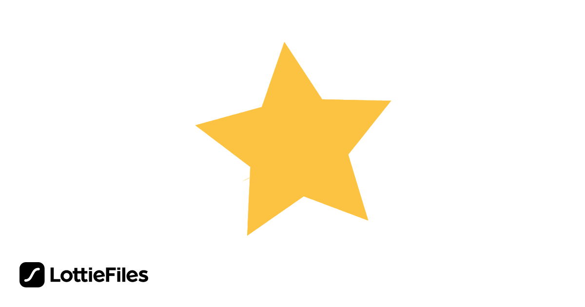 Free Spinning star Animation by DezigningEye | LottieFiles