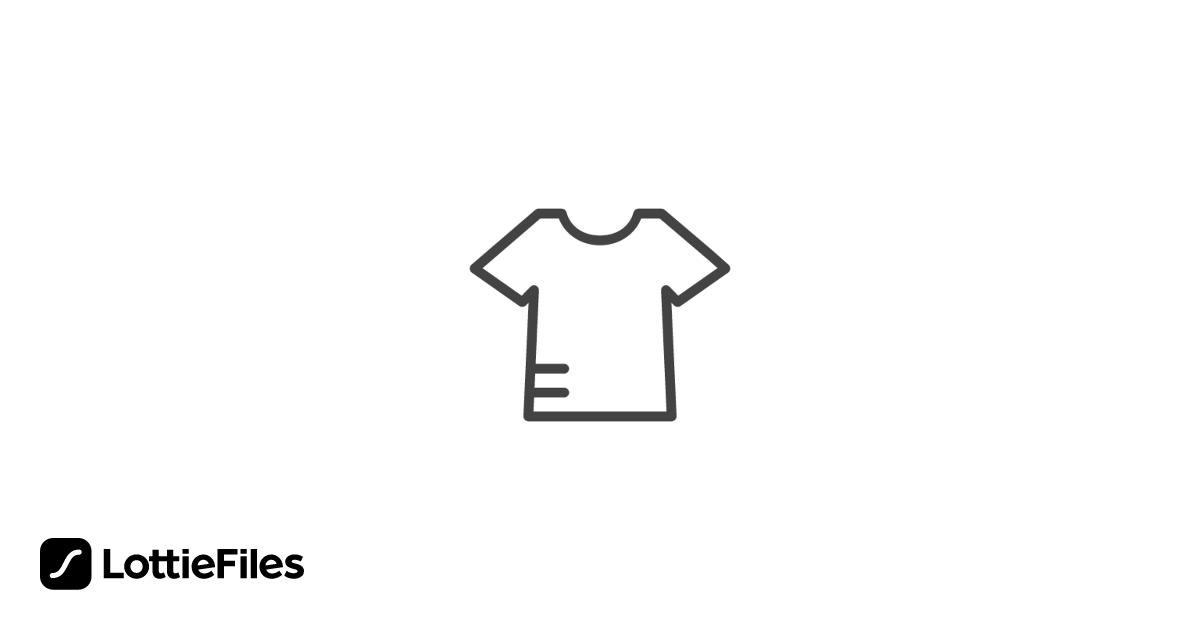 Free T-shirt Animation by Tom Fabre | LottieFiles