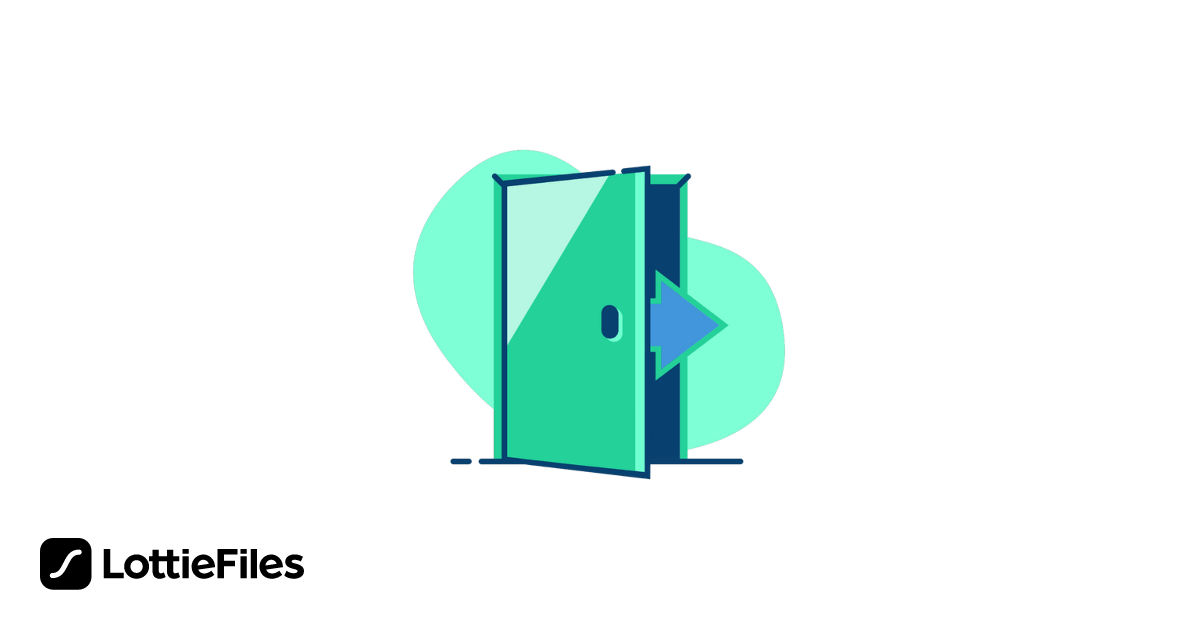 Free Free Exit App Animation With door Animation by Suman Debnath ...