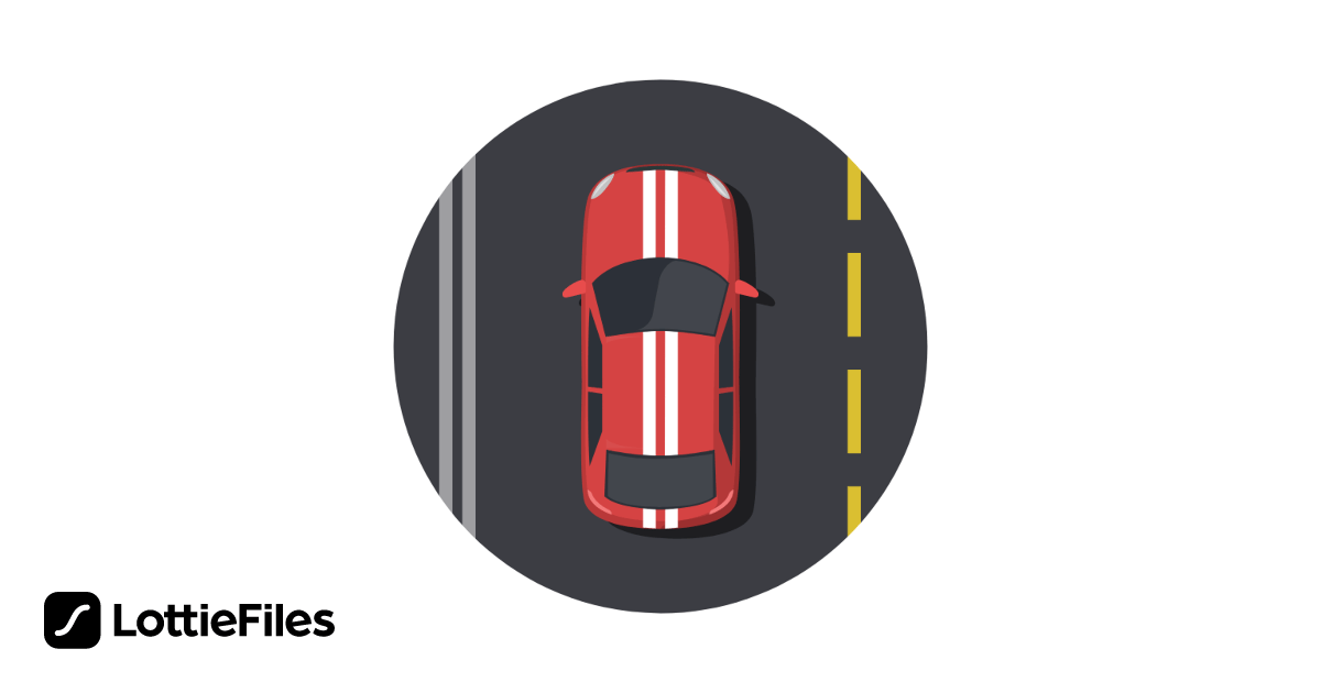 Free Driving Center Animation by Bibekanand Kushwaha | LottieFiles