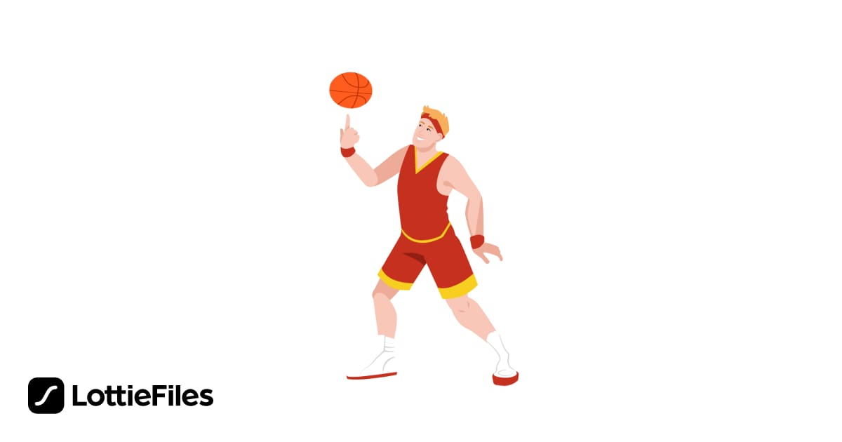 Free Basketball player Animation by Eugene Khvan | LottieFiles
