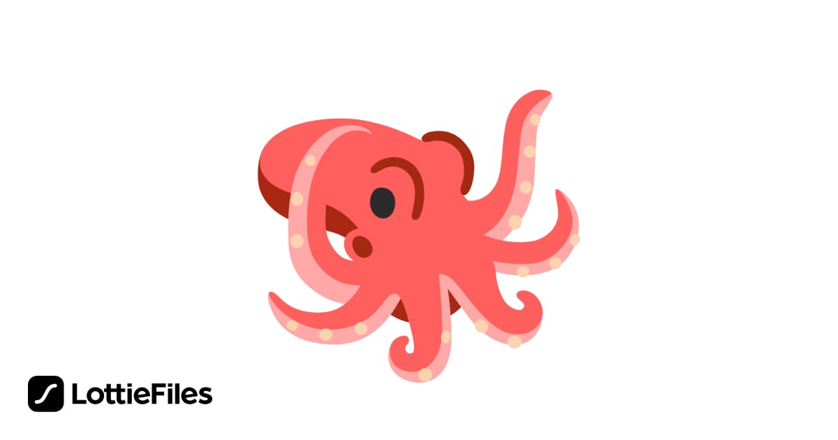 Free Octopus Animation by LottieFiles Mobile | LottieFiles