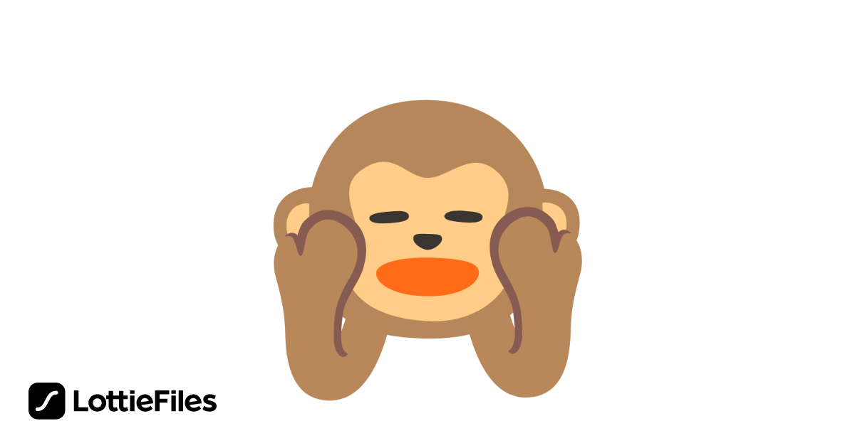 Free Say no evil Animation by LottieFiles Mobile | LottieFiles