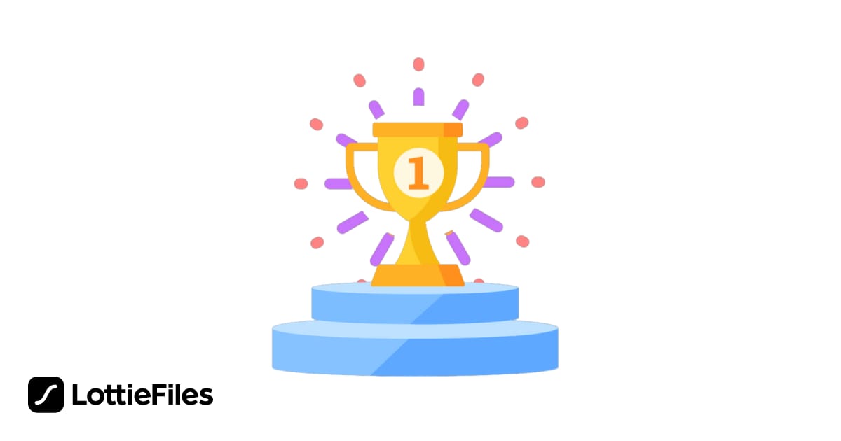 Free Contest Trophy Animation by Ashish Negi | LottieFiles