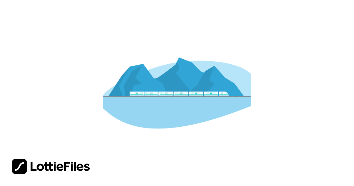 Free Loading screen train Animation by Bobur | LottieFiles