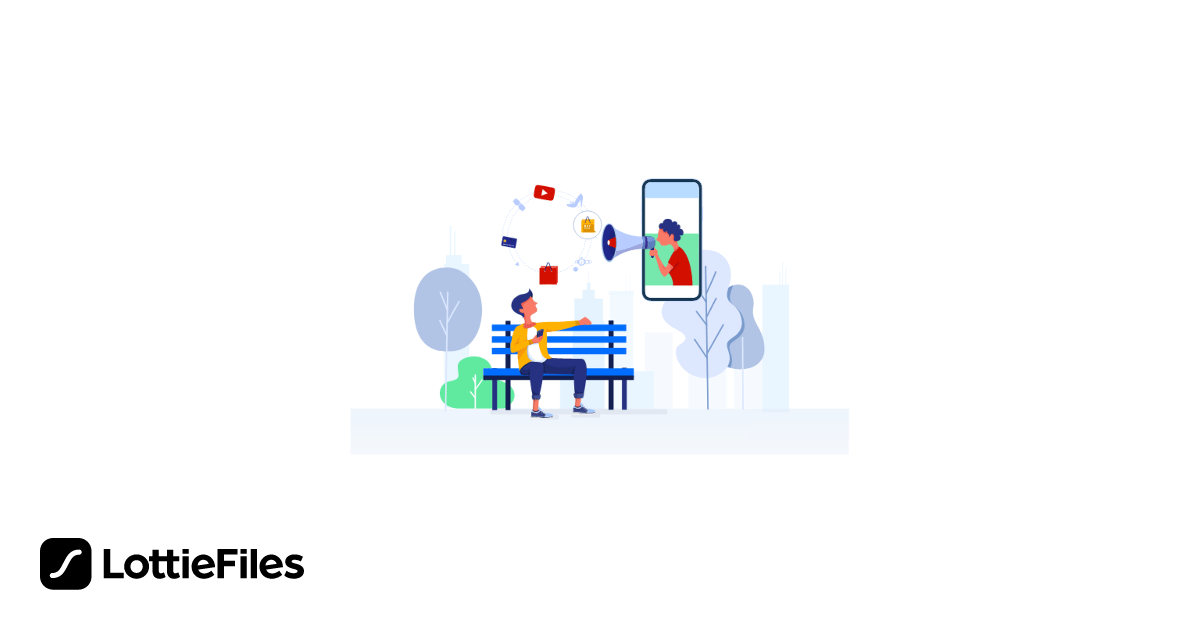 Free Adverting Concept Animation by Abdul Latif | LottieFiles