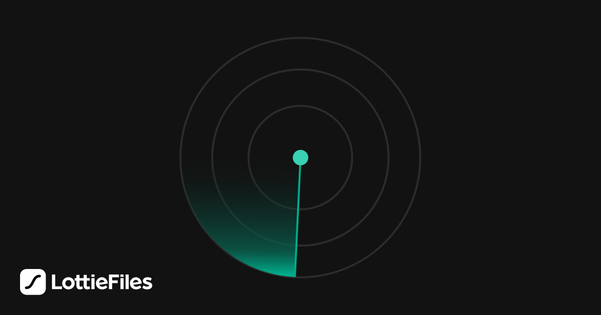 Free Radar animation Animation by Arun Sajeev | LottieFiles