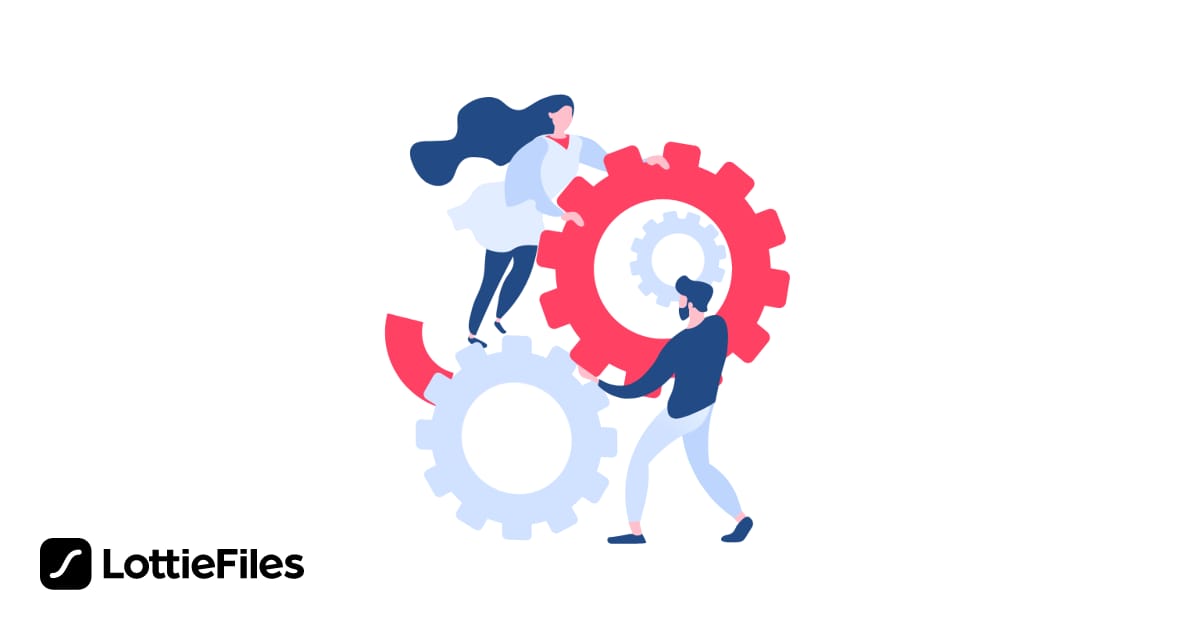 Free Collaboration teamwork Animation by Jan | LottieFiles