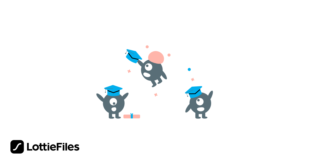 satchel blob graduation by Ritik Batra - LottieFiles