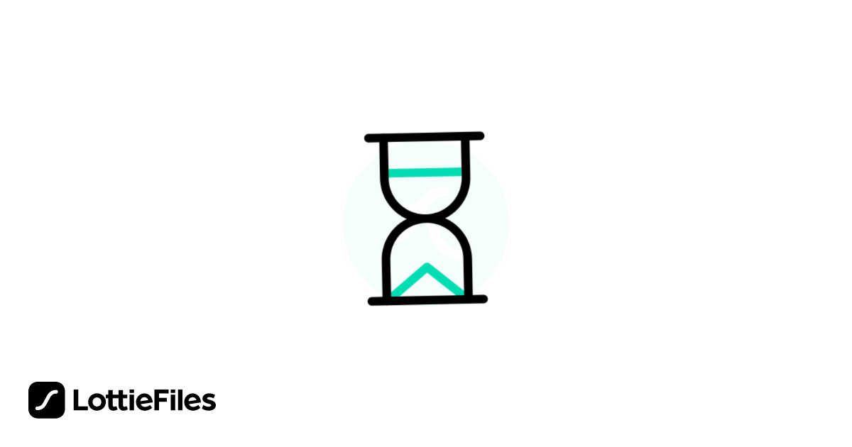 Free Hourglass icon Lottie JSON animation Animation by TinyAnimation ...