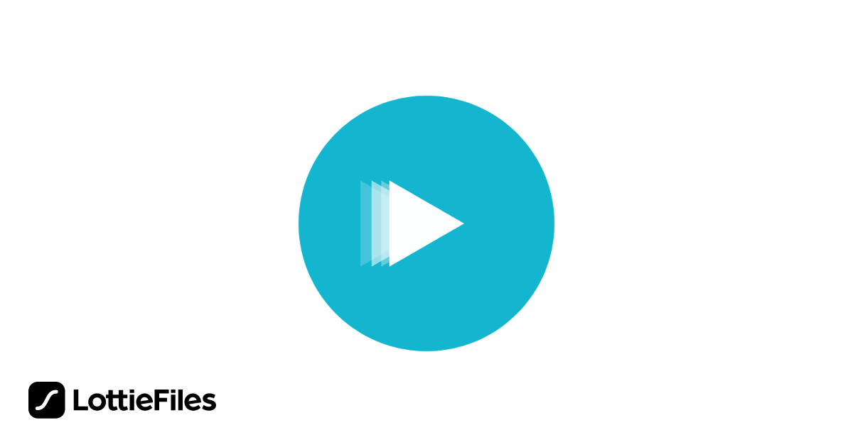 Free Spinning Play Button Animation by MNZ Motion | LottieFiles
