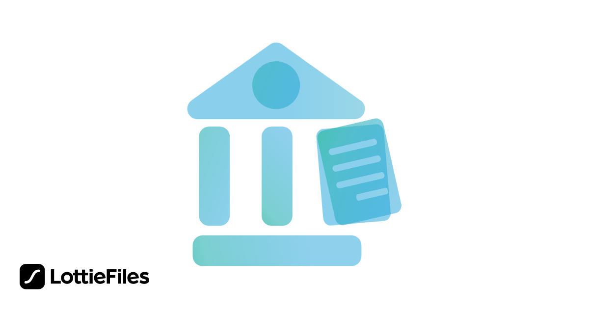 Free Bank Document Animation by John Marc Bagsic | LottieFiles
