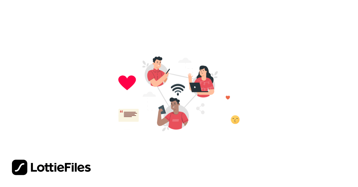 Free Community Animation by AnnaBolshakova | LottieFiles