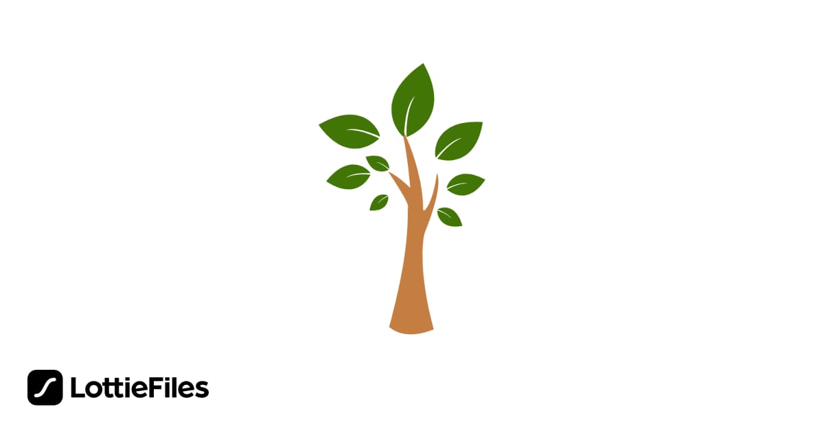 Free tree Animation by Katarzyna Westerska | LottieFiles