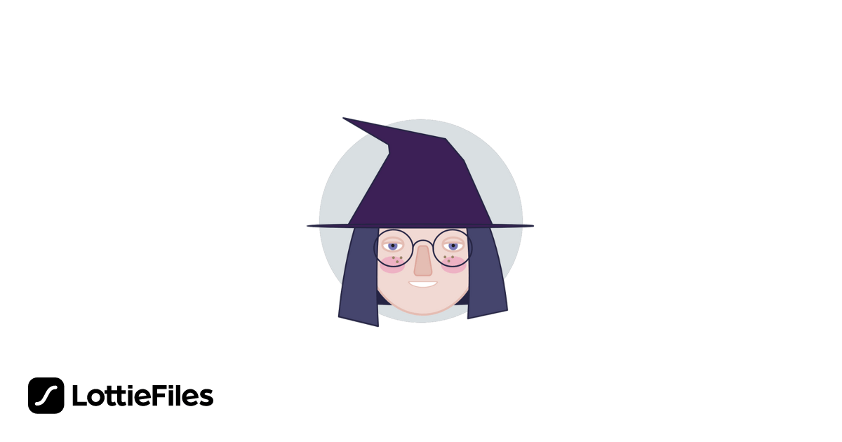 Free Witch Animation by Nolwenn Legendre | LottieFiles