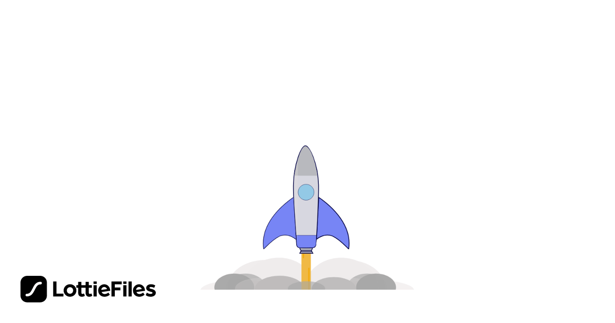 Free Rocke Takeoff Animation by Mikhail Voloshin | LottieFiles