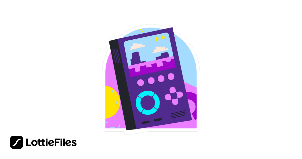 Retro video game animation by Abdul Latif - LottieFiles