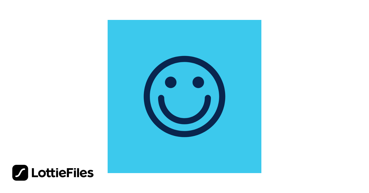 Free Smiley Face Animation by James Fraley | LottieFiles