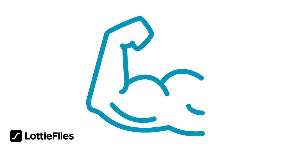 Free Muscle Strength Animation by Patty | LottieFiles