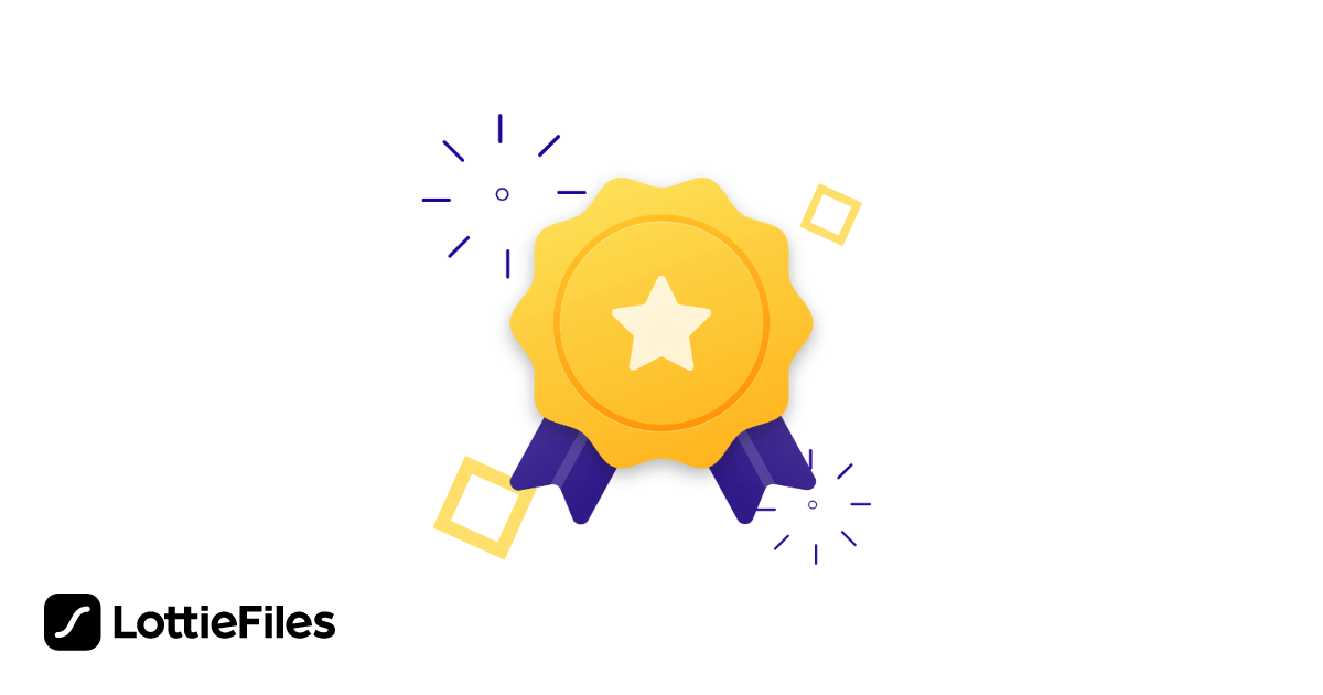 Free congratulation badge animation Animation by gautam gohel | LottieFiles