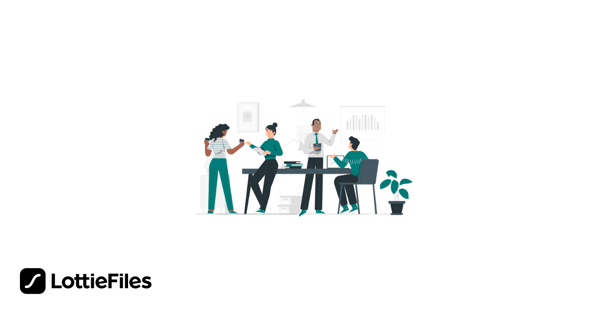 Free TeamWork Animation by Bruno Dantas Caldas | LottieFiles