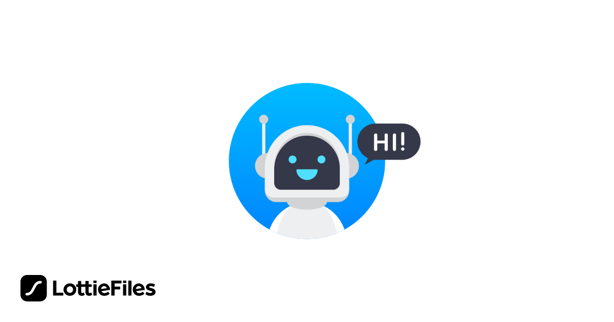 Free chat Bot Animation by THE FINISHER 3000R | LottieFiles