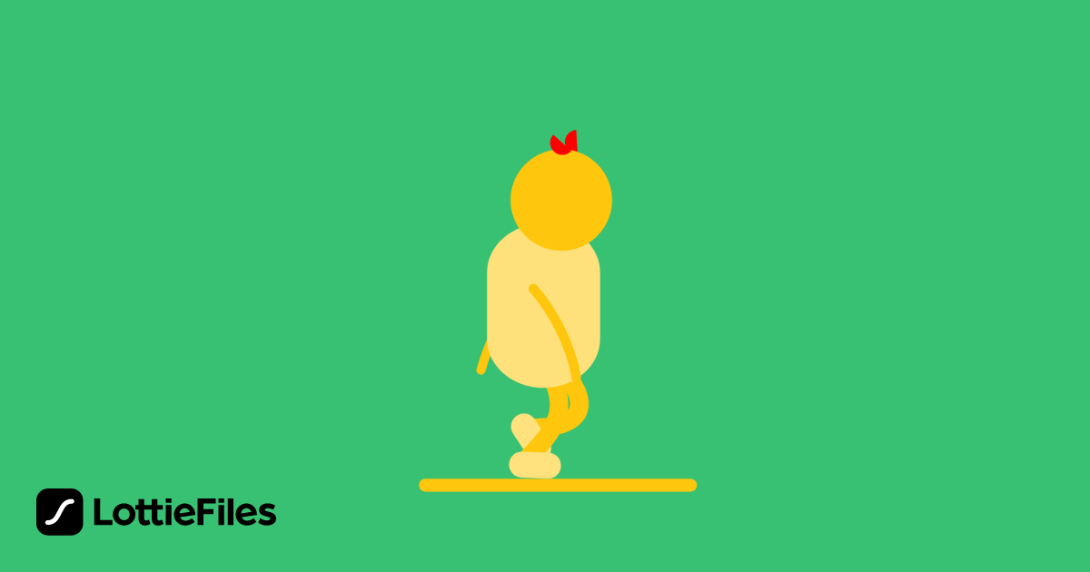 walk cycle animation by Jamy Bak - LottieFiles