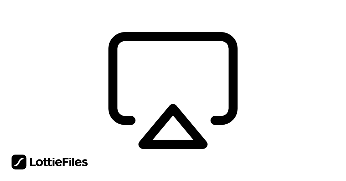 Free Airplay Animation by Lottie Icons | LottieFiles