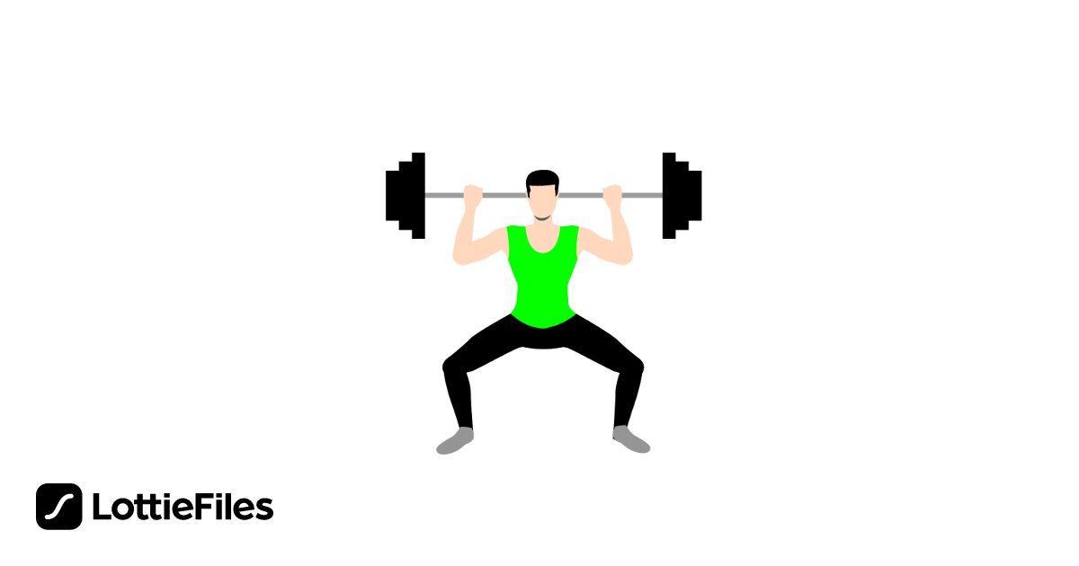 Free Weight lifting Animation by DALILE MOulay Abdelhakim | LottieFiles