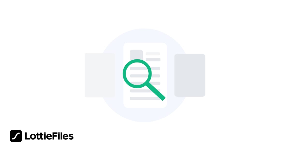 Free Scanning Document Animation by Rein Figuracion | LottieFiles