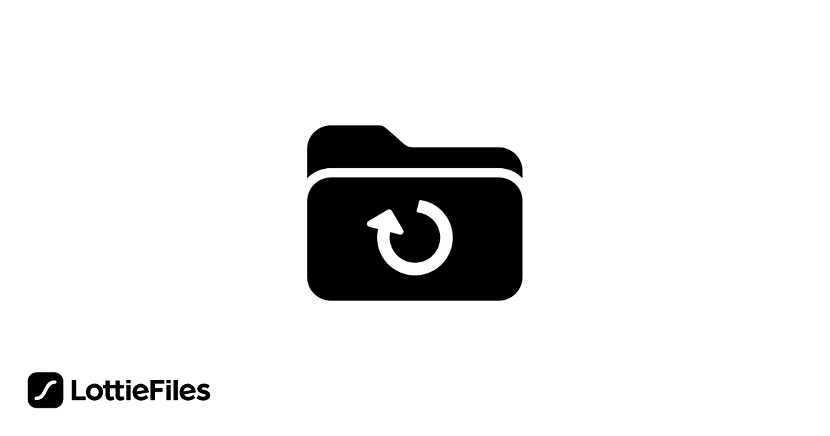 Free Refresh folder Animation by LottieFiles | LottieFiles