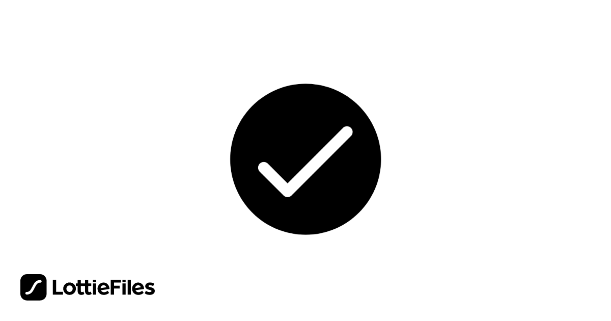 Free Completed Animation by LottieFiles | LottieFiles