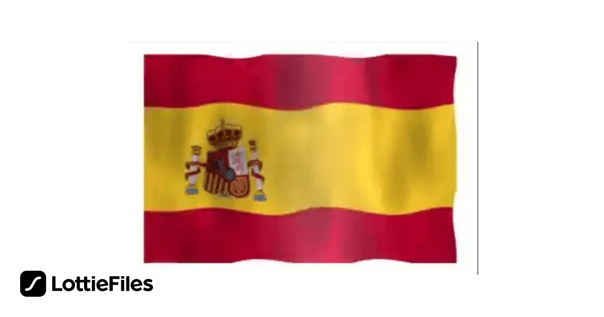 Free spain flag Animation by Ravi Sharma | LottieFiles