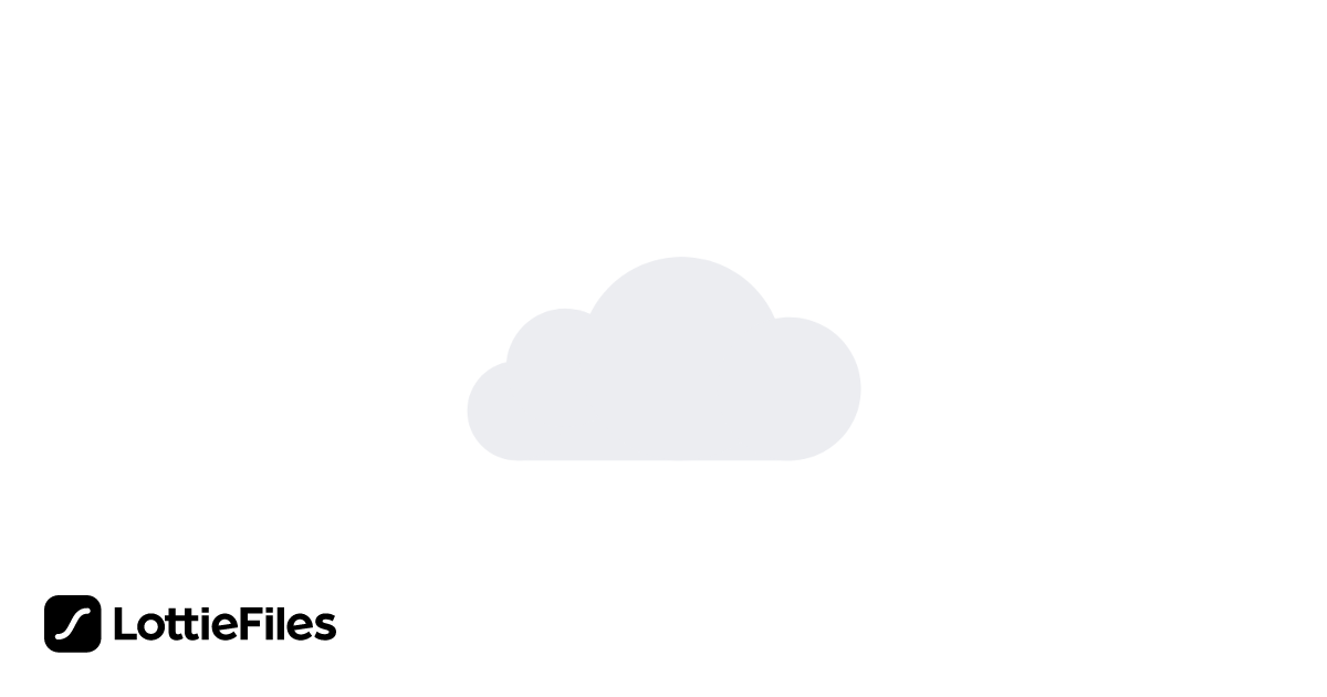 Free Cloud Animation by NorthSea | LottieFiles
