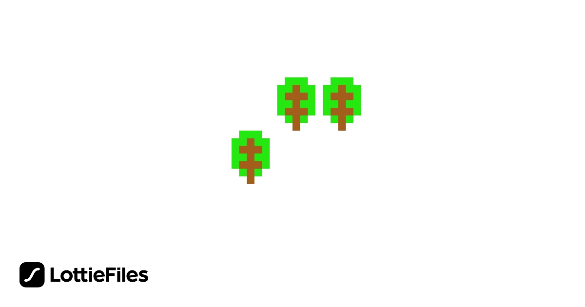 Free Loading Trees Animation by kylee coding | LottieFiles